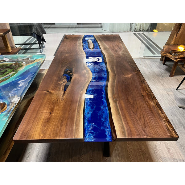 Midnight River Epoxy Conference Table – CanadaTables